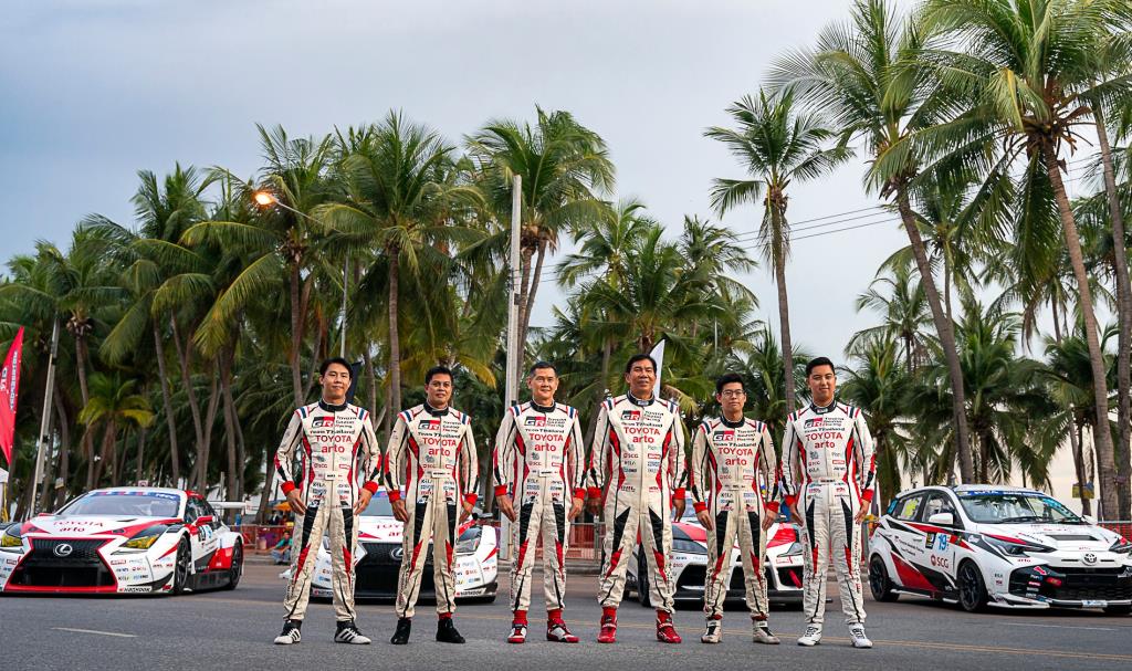 "Toyota Gazoo Racing Team Thailand" ล่าโพเดียมสุดเดือดที่บางแสน สตรีท ...
