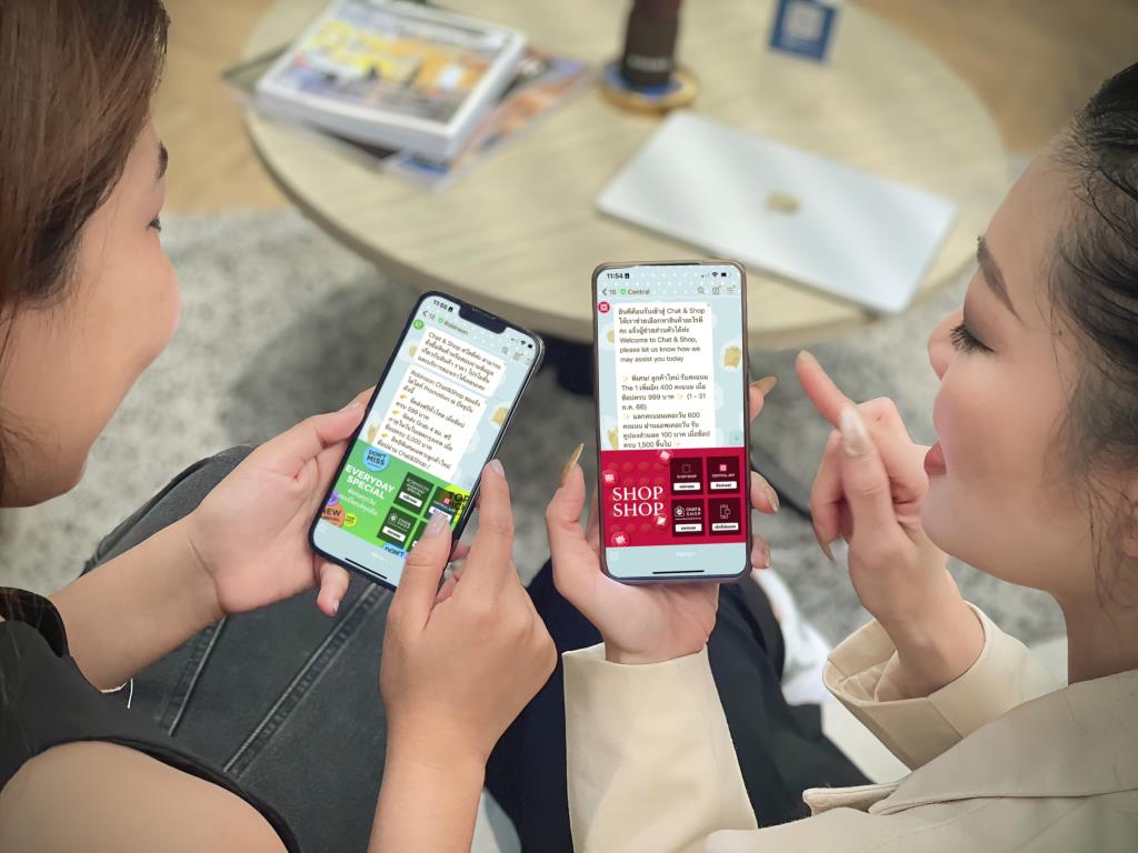 “ห้างเซ็นทรัล” โหมกลุ่มลักซ์ชัวรี่ Chat & Shop บูม ออเดอร์โต 60%