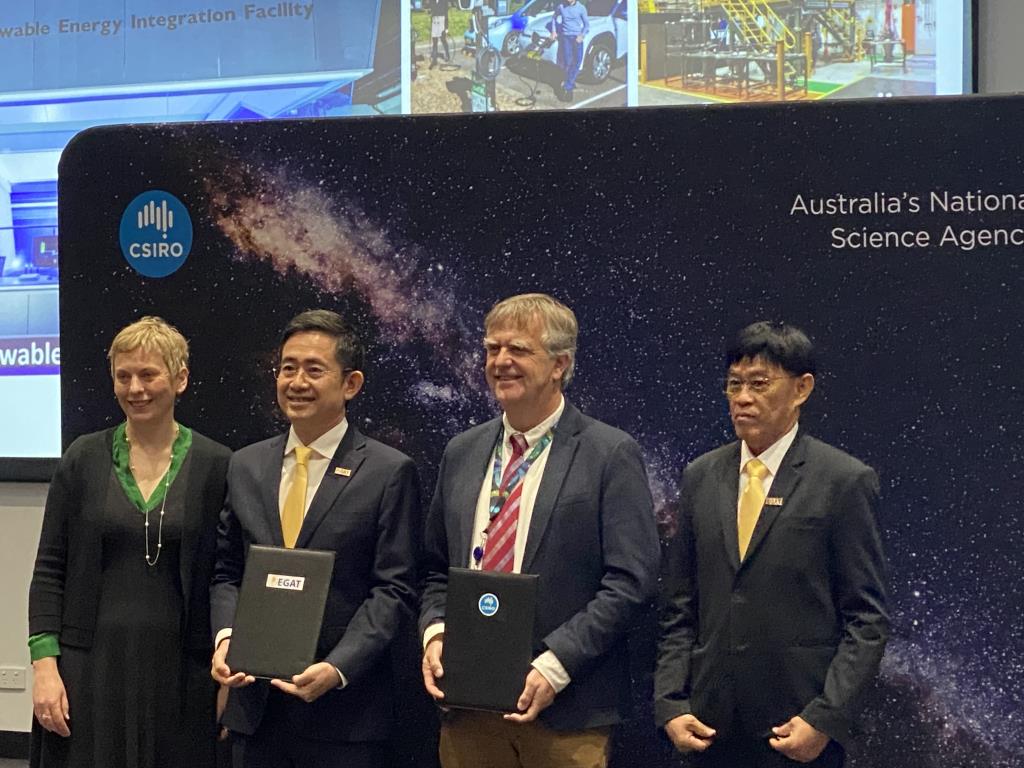 CSIRO – กฟผ. จับมือรุกระบบกักเก็บพลังงาน และพลังงานไฮโดรเจน