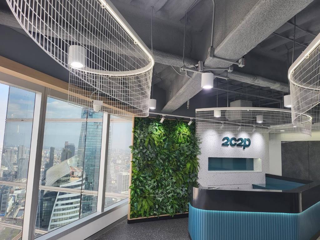 2C2P ย้ายสำนักงานใหม่ รองรับการขยายตัวของธุรกิจ ใต้วิสัยทัศน์ “Go Further”