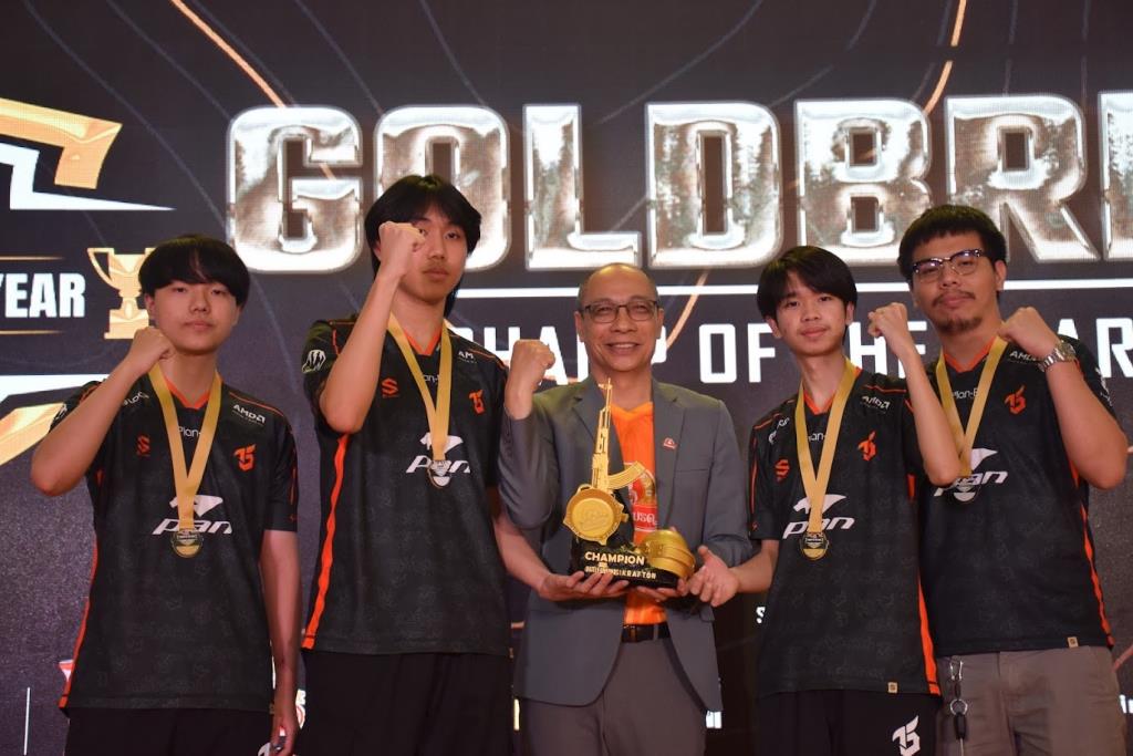 THEERATHON FIVE คว้าแชมป์ PUBG "GoldBread Champ of the Year 2023" รับเงิน 1.5 แสนบาท