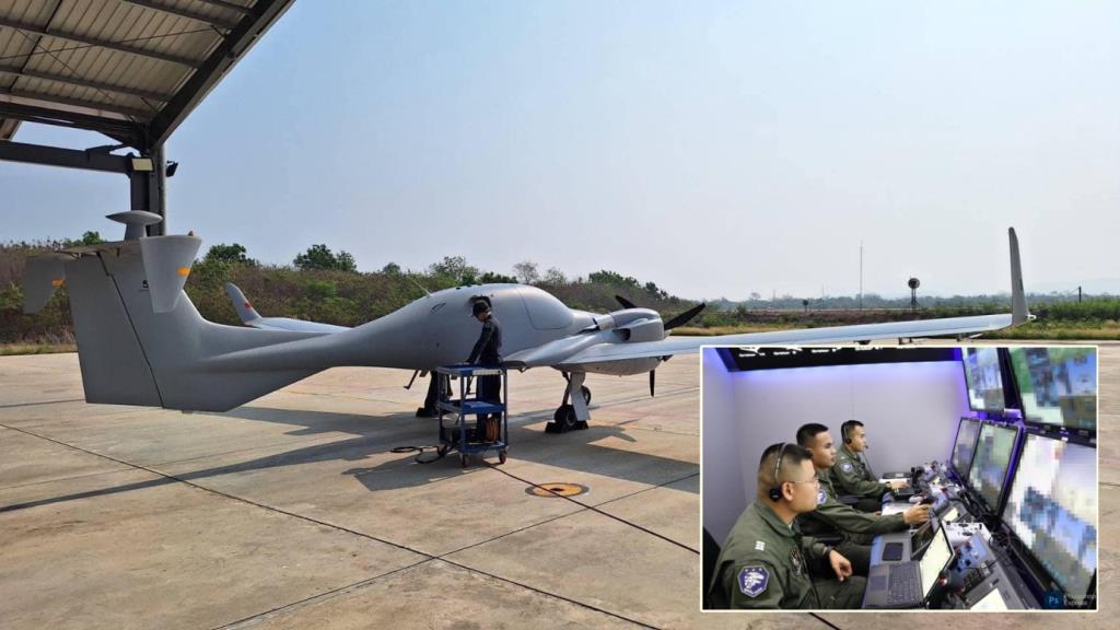 ไทยส่ง UAV ฉลามอากาศสัญชาติอิสราเอลขึ้นฟ้าลาดตระเวนชายแดน หลัง "นายพล ...