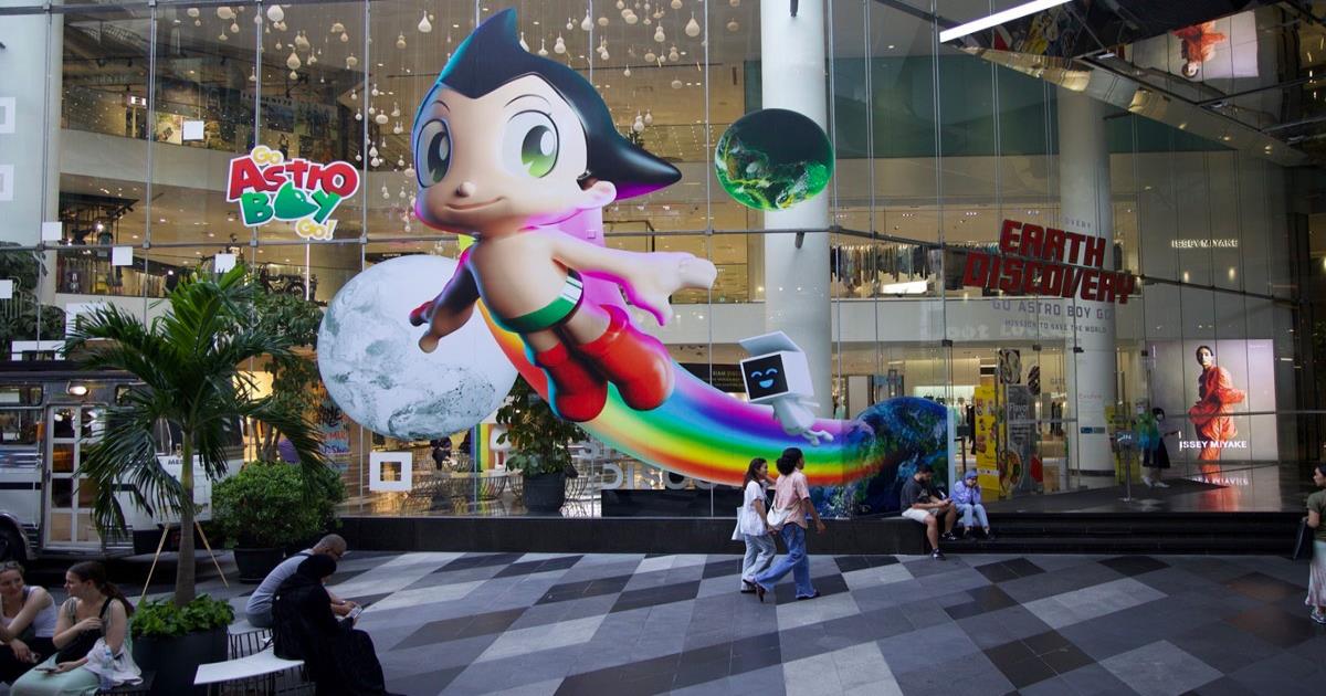 Siam Discovery x Go Astro Boy Go! ชวนกอบกู้โลกในวันสิ่งแวดล้อม ในแคมเปญ ...