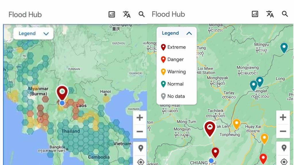 แชร์ออกไป! แอปฯ "Google Flood Hub" เช็กเสี่ยงน้ำท่วม คาดการณ์ปริมาณน้ำ ...