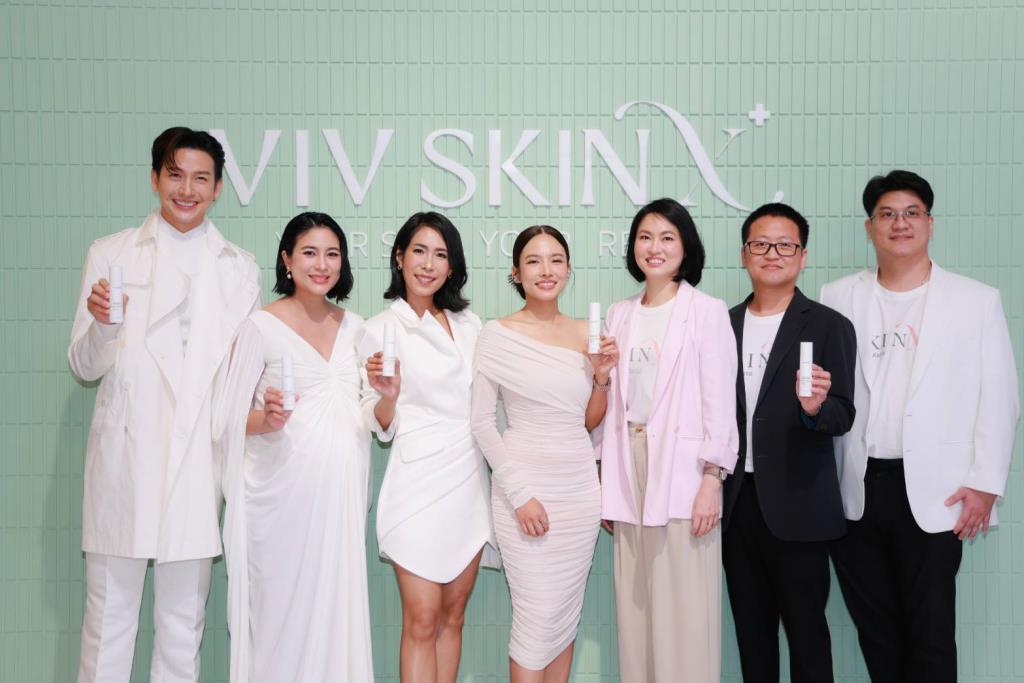 “วิฟ สกิน” โดย “จุ๋ย วรัทยา” ร่วมกับ “SkinX” พร้อมทีมแพทย์ผู้เชี่ยวชาญ สร้างแบรนด์ “VIV SKINX ...
