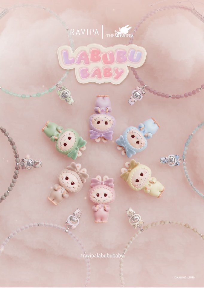 RAVIPA แบรนด์ไทยจิวเวลรี่แบรนด์แรกที่ร่วมงานกับ Labubu เผยโฉม “Labubu ...