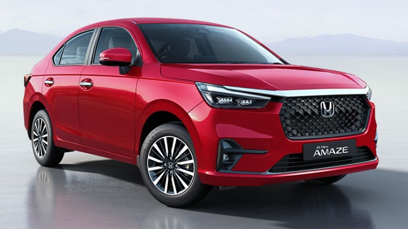 Honda Amaze (Gen 3) เก๋งเล็กเปิดตัวที่อินเดียด้วยราคาเริ่มเพียง 3 แสน ...