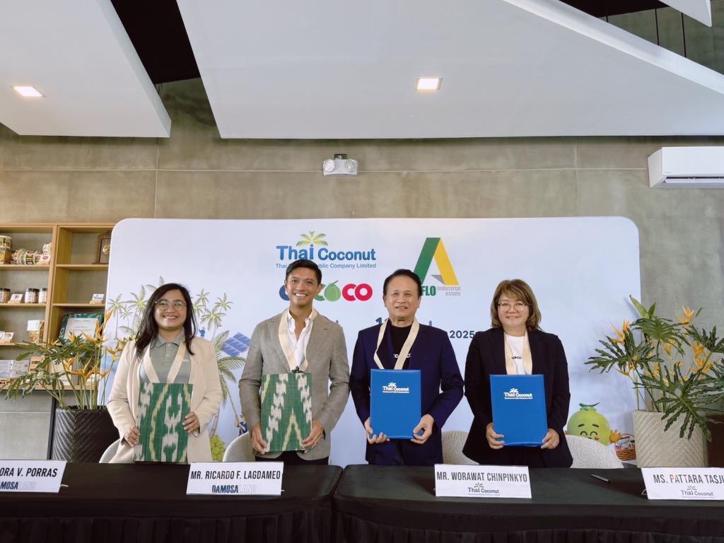 COCOCO ลงนาม MOU ตั้งโรงงานผลิตกะทิ