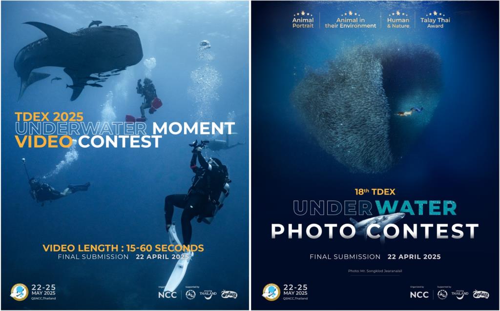 เปิดเลนส์สู่โลกใต้ทะเล ในกิจกรรมประกวดภาพถ่าย 18th TDEX UNDERWATER ...