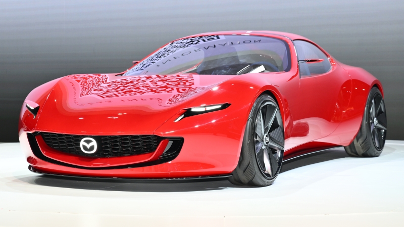 Mazda Iconic SP ต้นแบบรถสปอร์ตไฟฟ้า พ่วงขุมพลังโรตารี 2 โรเตอร์