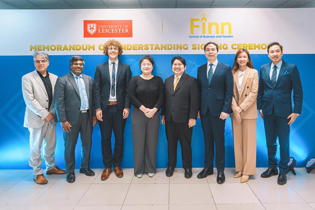 Finn School จับมือ Swansea University - University of Leicester สอง ...