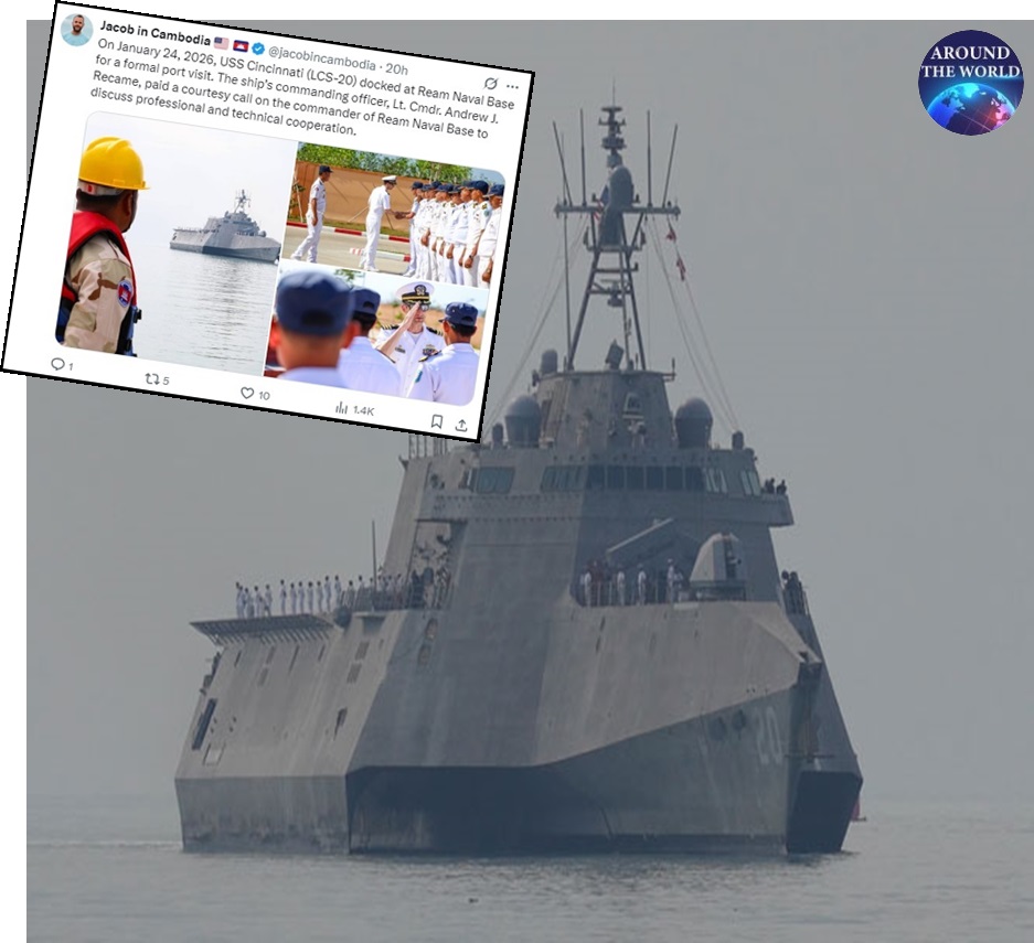 ฮือฮา! “ทรัมป์” ส่งเรือโจมตีเร็วใกล้ชายฝั่ง USS Cincinnati เข้า ...